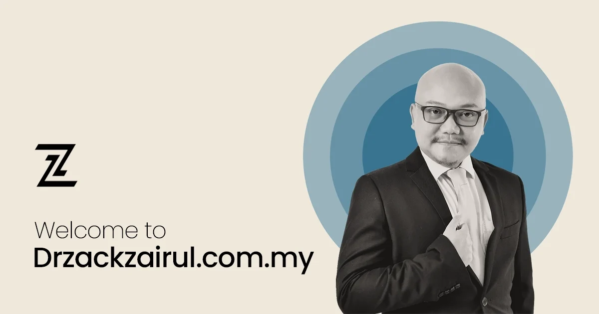 Assoc Prof. Ts. Dr Mohd Zairul Bin Mohd Noor - Curriculum Vitae